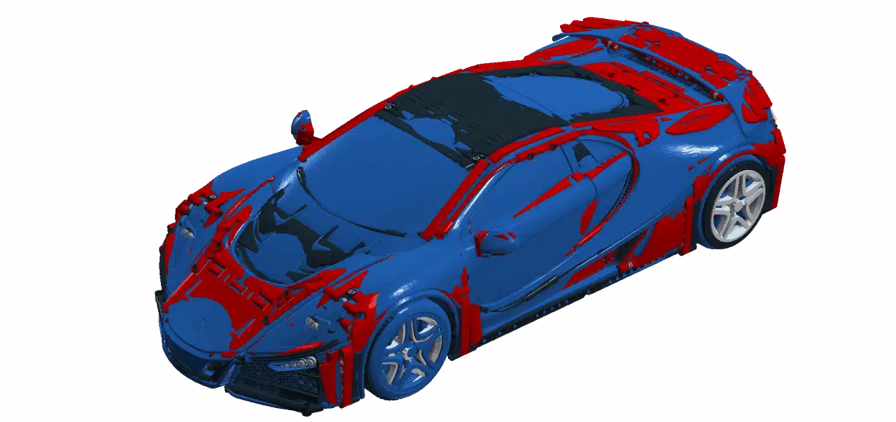 1:8 scale GTA Spano | BuWizz | Bluetooth® remote control for LEGO® models