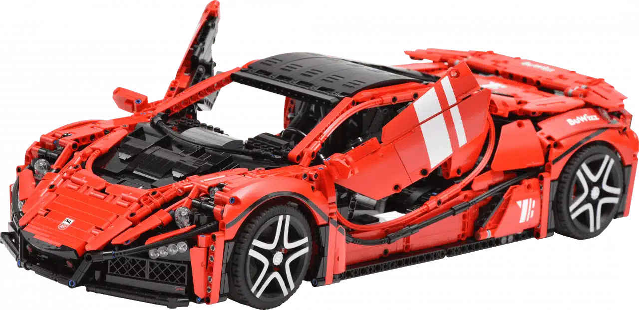 1:8 scale GTA Spano | BuWizz | Bluetooth® remote control for LEGO® models